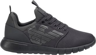 Emporio Armani Low-Top Sneaker - Sneaker sportiva EA7 grigia - Gr. 40 (EU) - in Grau - für Damen