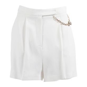 Elisabetta Franchi Damen, Shorts, Wei&szlig;, XSGr&ouml;&szlig;e