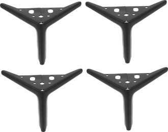 PartyKindom 4 Stück Möbelbeine Robustem Set Hohe Sofabeine Tisch und Schrankbeine Stabile Möbelstützfüße für Sofa Couchtisch Kommode Büro Langlebig und Belastbar