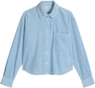 Marc O'Polo Denim Langarmbluse Cordbluse loose fit mit l&auml;ssiger Bubble-Struktur