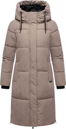 Marikoo Damen Steppmantel Michikoo mit Kapuze & Magnettaschen
