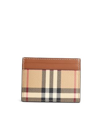 Burberry Titulaire de carte burberry en beige tela