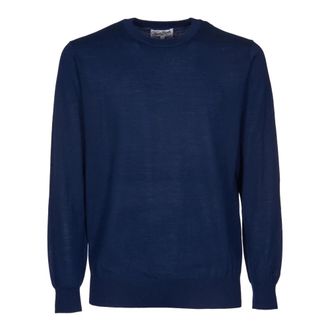 MC2 Saint Barth Stilvolle Pullover Kollektion - - Knitwear - Herren - Blau - S