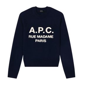 A.P.C. A.p.c., Femme, Pulls, Bleu, Taille: 40 FR Pull Alissa