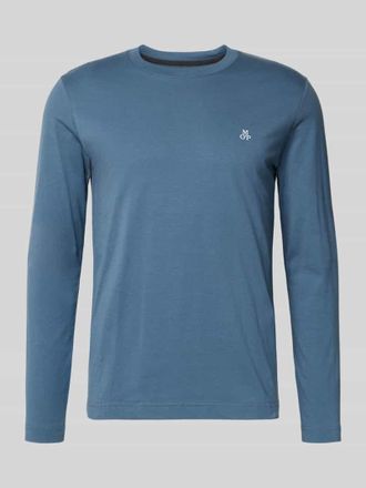 Marc O'Polo Shaped Fit Langarmshirt aus reiner Baumwolle