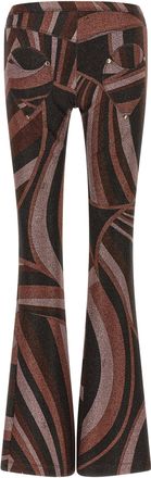 Emilio Pucci Iride Trousers - Brown
