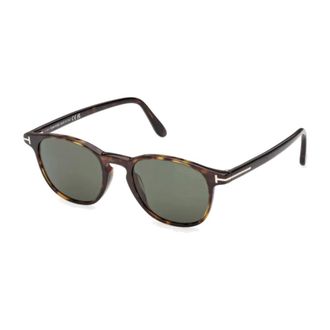 Tom Ford unisex, Accessoires, Brun, Taille: 50 MM Holt-02 Lunettes de soleil