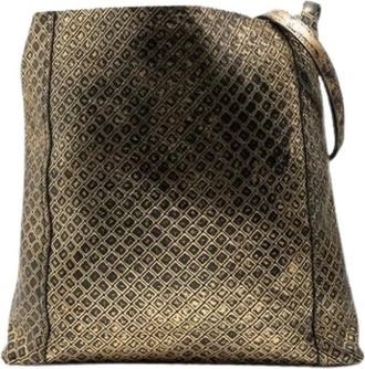 Bottega Veneta Sac bandouli&egrave;re Pre-owned - Femme - Pre-owned - Brun - Taille: ONE Size