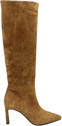 Bianca Di Femme, Chaussures, Brun, Taille: 40 EU Stivale Scamosciato