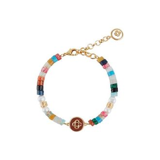 Casablanca Bracelet &agrave; perles et logo