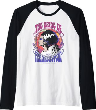 Universal Monsters Bride Retro Decoupage Raglan