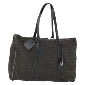 Fendi Pre-owned Canvas Weekend Bag - - Pre-owned - Damen - Schwarzk - ONE SIZE