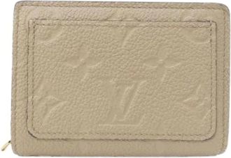 Louis Vuitton Portefeuille Pre-owned Monogram Empreinte - Femme - Pre-owned - Beige - Taille: ONE Size