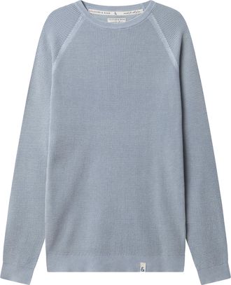Colours & Sons Roundneck-Washed - Sky