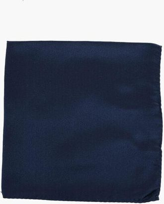 Corneliani Solid Color Silk Pocket Square size Unica