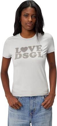 Desigual TS_Love DSGL, 2001 Neutral Gray, L