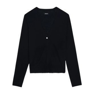 Zadig&Voltaire Manylla Cardigan - - Knitwear - Damen - Schwarzk - S