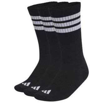 adidas CHAUSSETTES 3S ESS C CRW 3P - BLACK/WHITE/WHITE - S