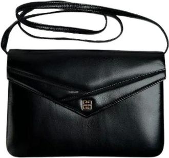 Givenchy Sac bandouli&egrave;re 4G Pre-owned - Femme - Pre-owned - Noir - Taille: ONE Size