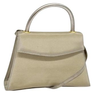 Ferragamo Pre-owned Nylon handtaschen - - Pre-owned - Damen - Grau - ONE SIZE