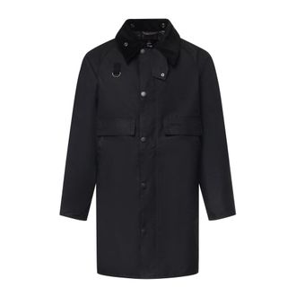 Barbour Long Spey Wachsjacke - - Jackets - Damen - Schwarzk - S