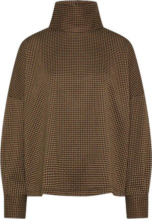 Ni&ugrave; Batanga Pullover mit hohem Kragen - - Knitwear - Damen - Braun - L