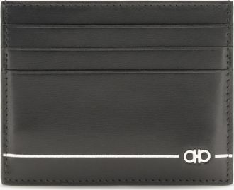 Ferragamo Leather Card Holder Male UNI