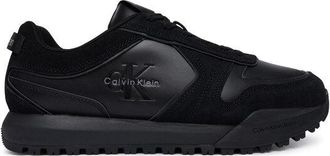 Calvin Klein Sneakers Toothy Runner Irregular Lines YM0YM01461 Schwarz