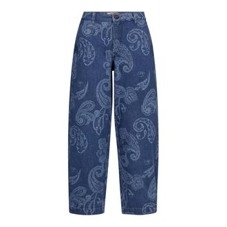 Mos Mosh Wide Jeans - - Jeans - Damen - Blau - W24