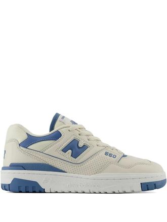 New Balance baskets 550 Linen Heron Blue - Blanc