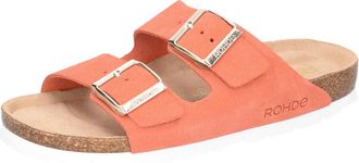 Rohde ALBA Damen, Frauen, Pantoletten, Slipper,Slides,Sandalen,Sommerschuhe,Freizeitschuhe,sommerclogs,Sandalen,Schlupfschuhe,KISS,39 EU