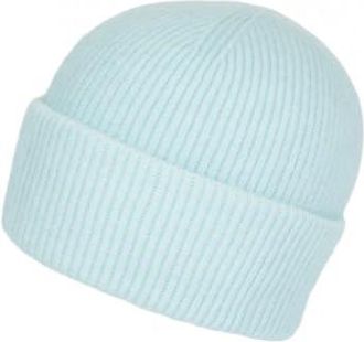 Nyls Création Bonnet Angora Bleu Ciel en Laine Douce et Classe Antje - Taille Unique - Bleu