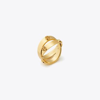 Tory Burch Damen Icon Doppelring