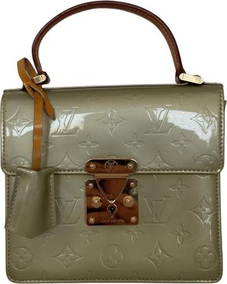 Louis Vuitton Crossbody Bags - Louis Vuitton Monogram Vernis Spring Street Tasche - Gr. unisize - in Gr&uuml;n - f&uuml;r Damen