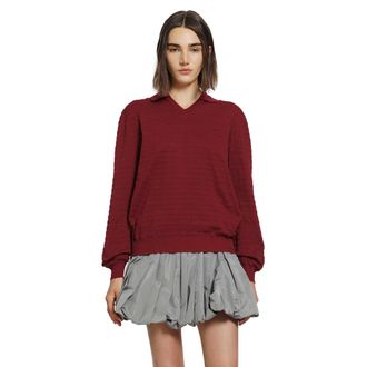 Miu Miu Polo Cotton Sweater