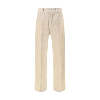 Rick Owens Verfeinerte Cordhose Geth - - Trousers - Herren - Beige - W31