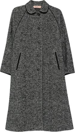 N&deg;21 Cappotto Tessuto - Femme - Manteaux - Gris - Taille: 36 FR