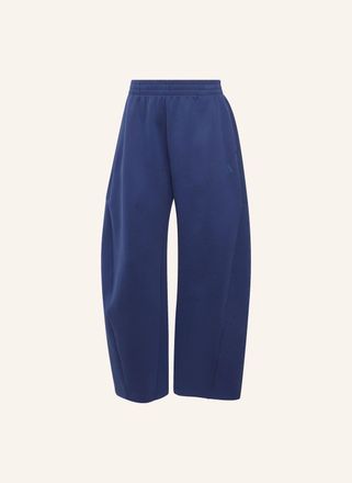 adidas Soft Lux Winter Strickhose, Barrel-Bein blau