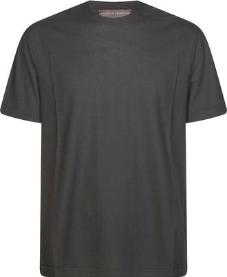 FILIPPO DE LAURENTIIS Homme, Tops, Brun, Taille: 2XL T-Shirt Crepe