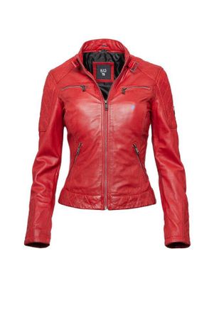 H.I.S Lederjacke (1-St) in leicht taillierter Passform