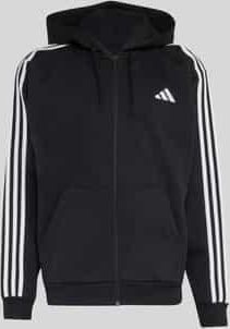 adidas Regular Fit Sweatjacke mit Kontraststreifen