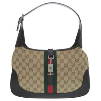 Gucci Sac bandouli&egrave;re vintage en toile Pre-owned - Femme - Pre-owned - Beige - Taille: ONE Size