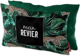 Lavida La Vida Kissen f&uuml;r Dich 25x40cm Mein Revier