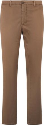 Moorer Homme, Pantalons, Brun, Taille: 2XL Pantalons