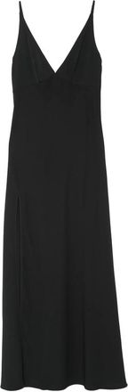 Iro Side-slit V-neck Dress
