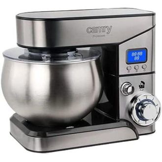 Camry CR4223 Professionelle Teigknetmaschine Professionelle Teigknetmaschine Orbitaler K&uuml;chenroboter, 2000W max, 5 Liter, 6 Geschwindigkeiten, Edelstahl
