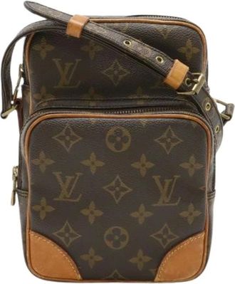 Louis Vuitton Sac bandouli&egrave;re Pochette doccasion - Femme - Pre-owned - Brun - Taille: ONE Size