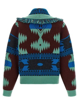 Alanui Icon Cardigan - Blue