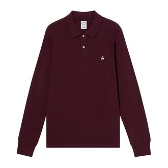 Brooks Brothers Polo en piqu&eacute; de coton Supima avec logo - Homme - Tops - Rouge - Taille: XS