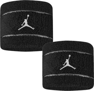 Nike Jordan Terry Wristbands, Womens & Mens, Schwarz, One Size EU, Nylon, Unisex-Adult, Erwachsene, Sportbegeisterte, Laufen, SWEATBAND